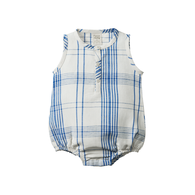 Cedar Suit Linen - Clyde Check – Hunter & Harper