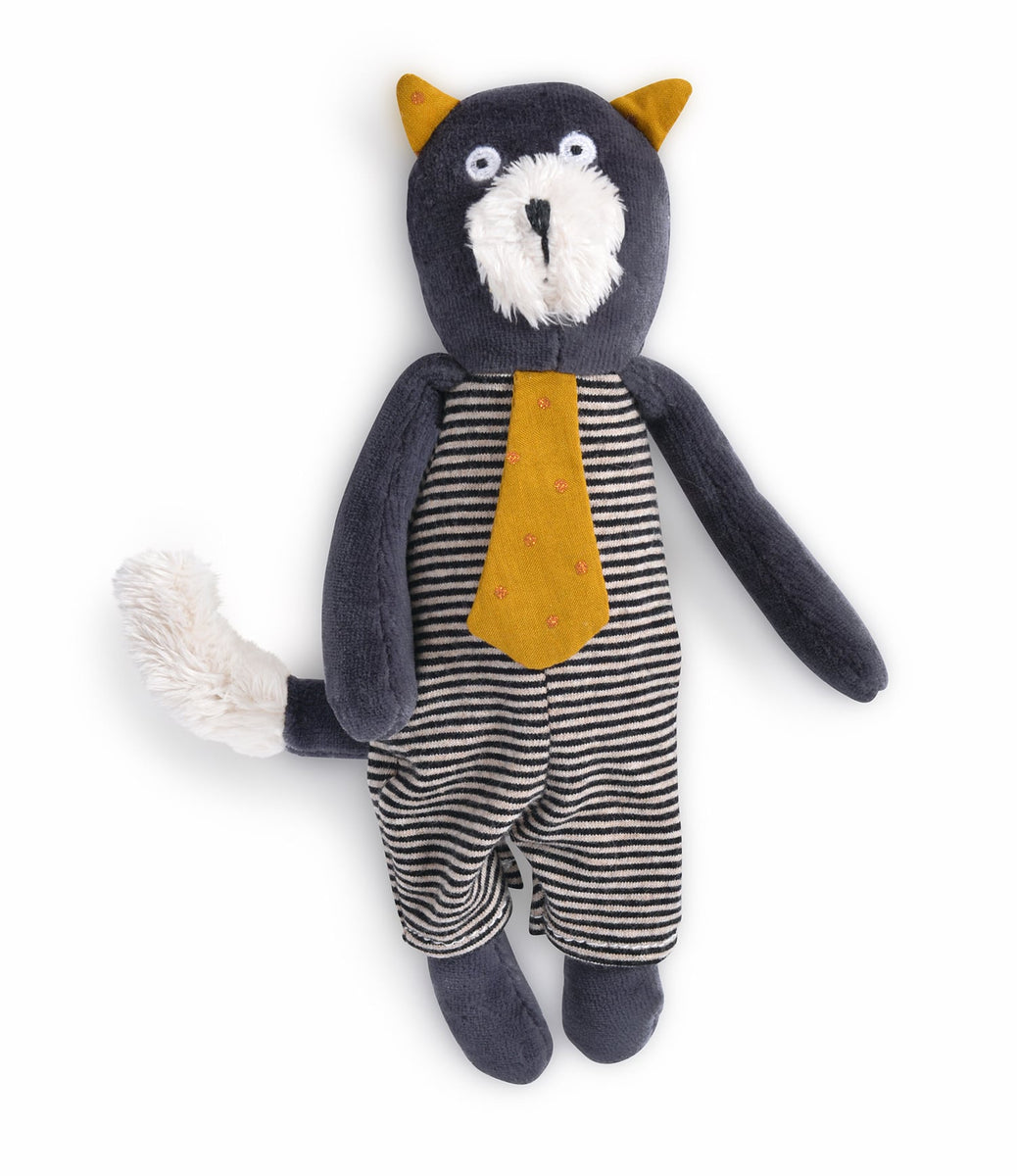 Moustaches Alphonse Small Grey Cat – Hunter & Harper